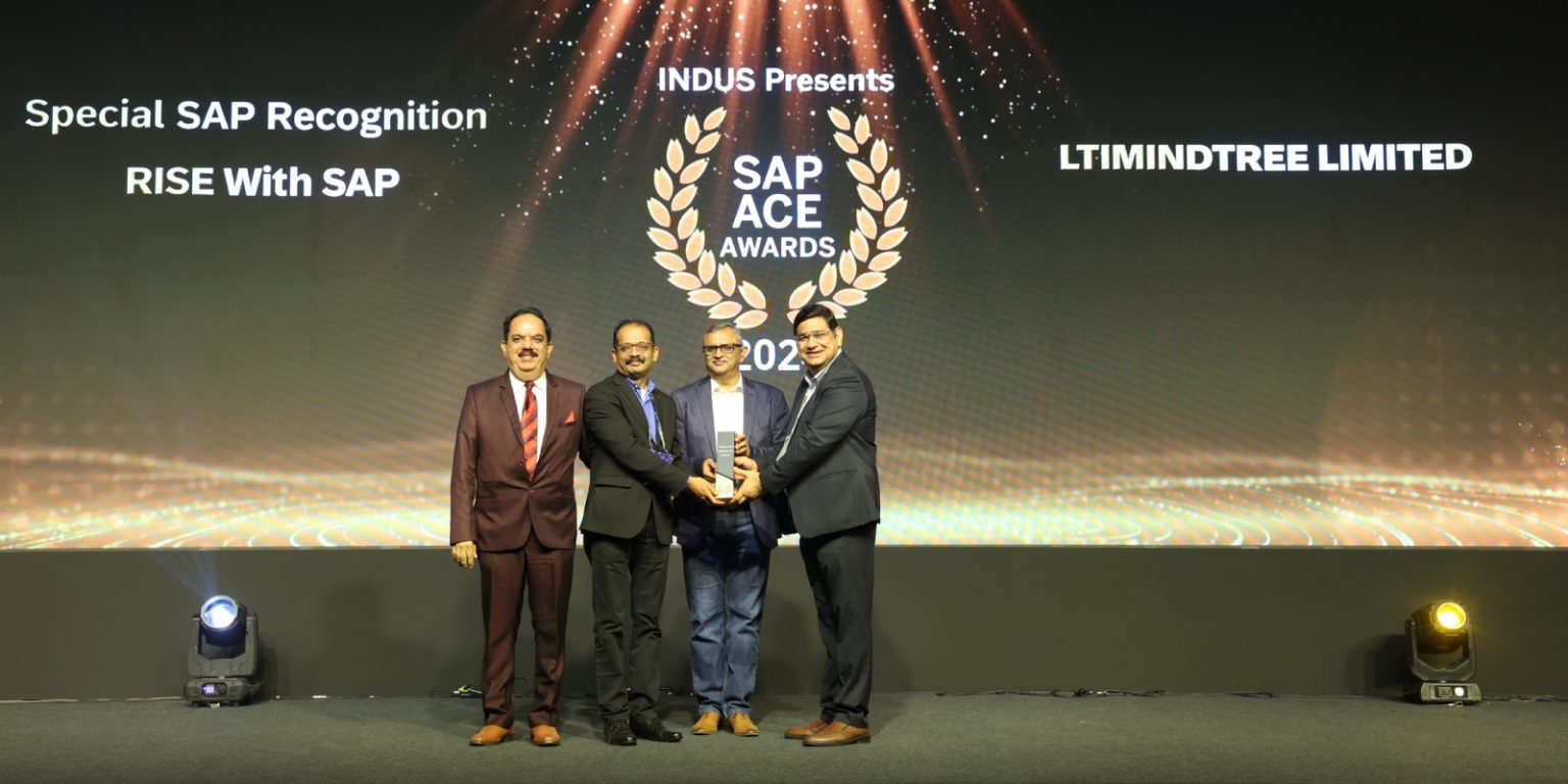 LTIMindtree awarded at the 18th edition of SAP ACE Award 2024 in SAP Special Recognition ...